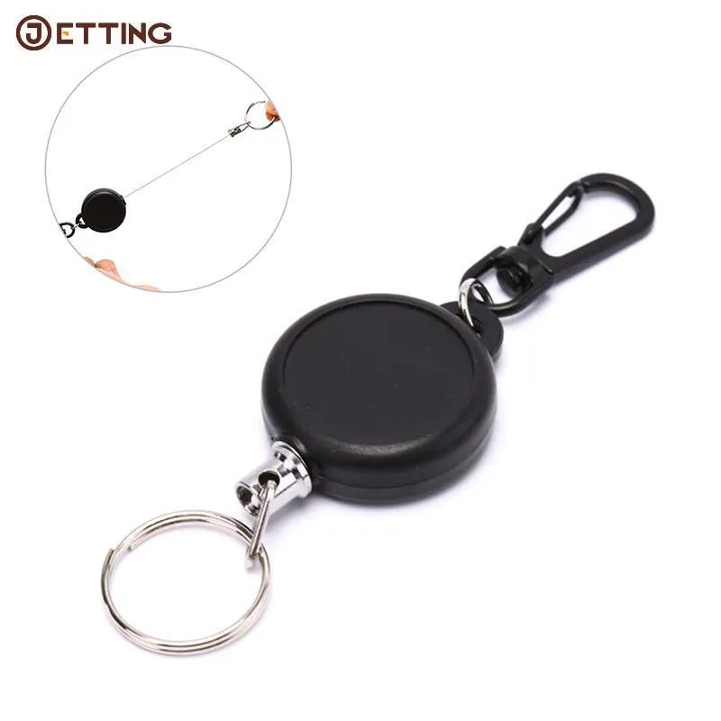 DHgate.com:Retractable Keychain ID Badge Holder with Carabiner Clip (20 ...
