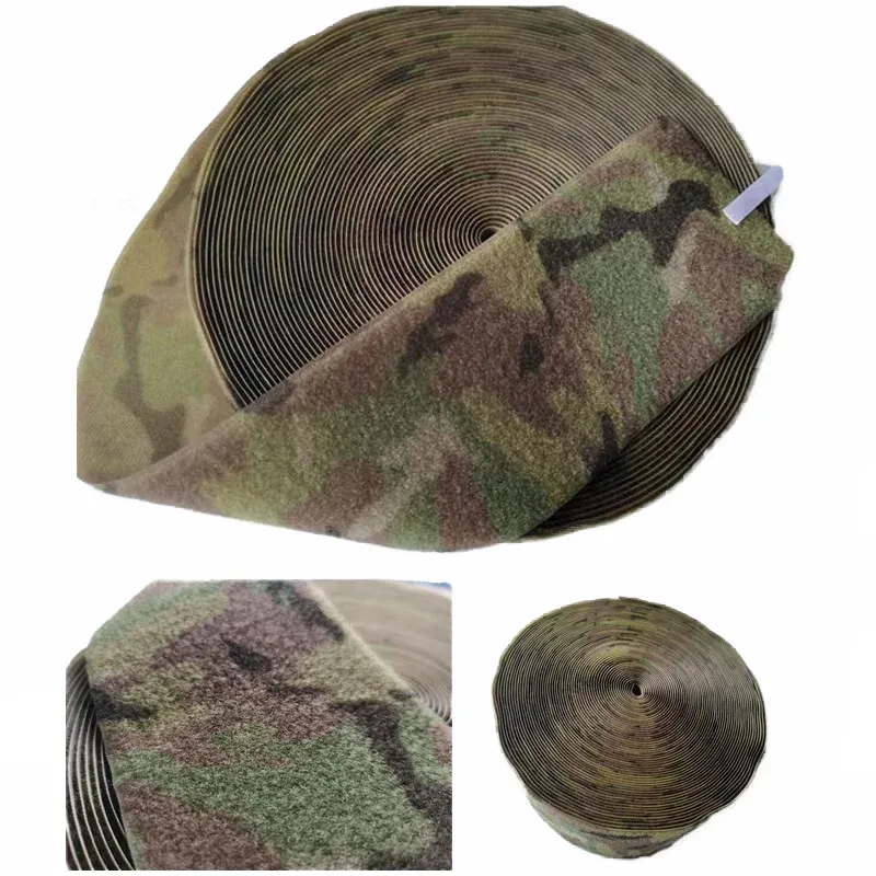 10cm Wide X1M Length Multicam Camouflage Loop Webbing Paste DIY Fabric ...