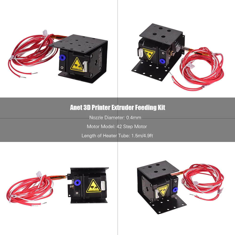 A8/A8 Plus 3D Printer Extruder Kit, Complete Extruder Printing Head ...