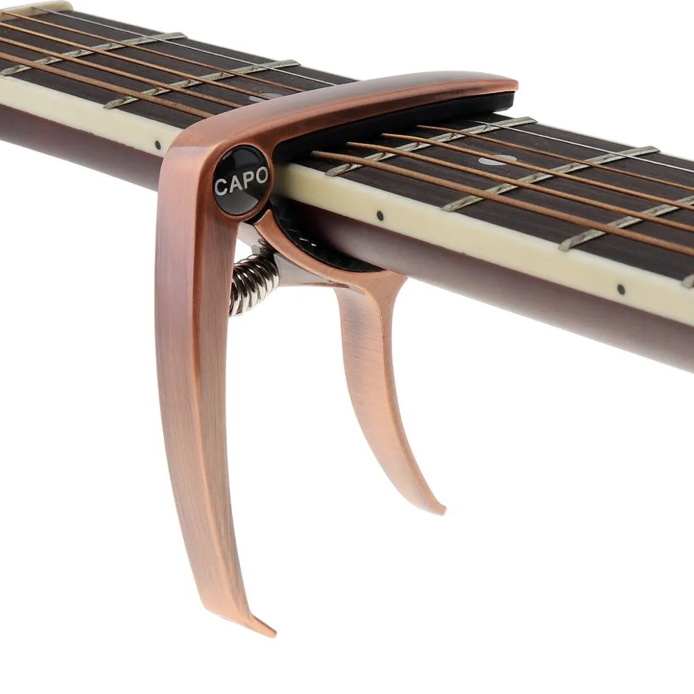 Zinc Alloy Metal Guitar Capo Durable Guitarra Capotraste Tuner Clamp ...