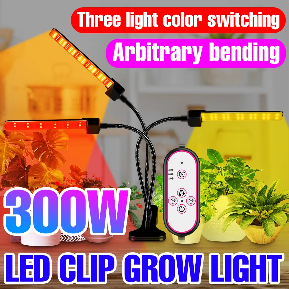 Led Grow Lights Full Spectrum Hydroponic Phyto Lamps For Indoor Plants ...