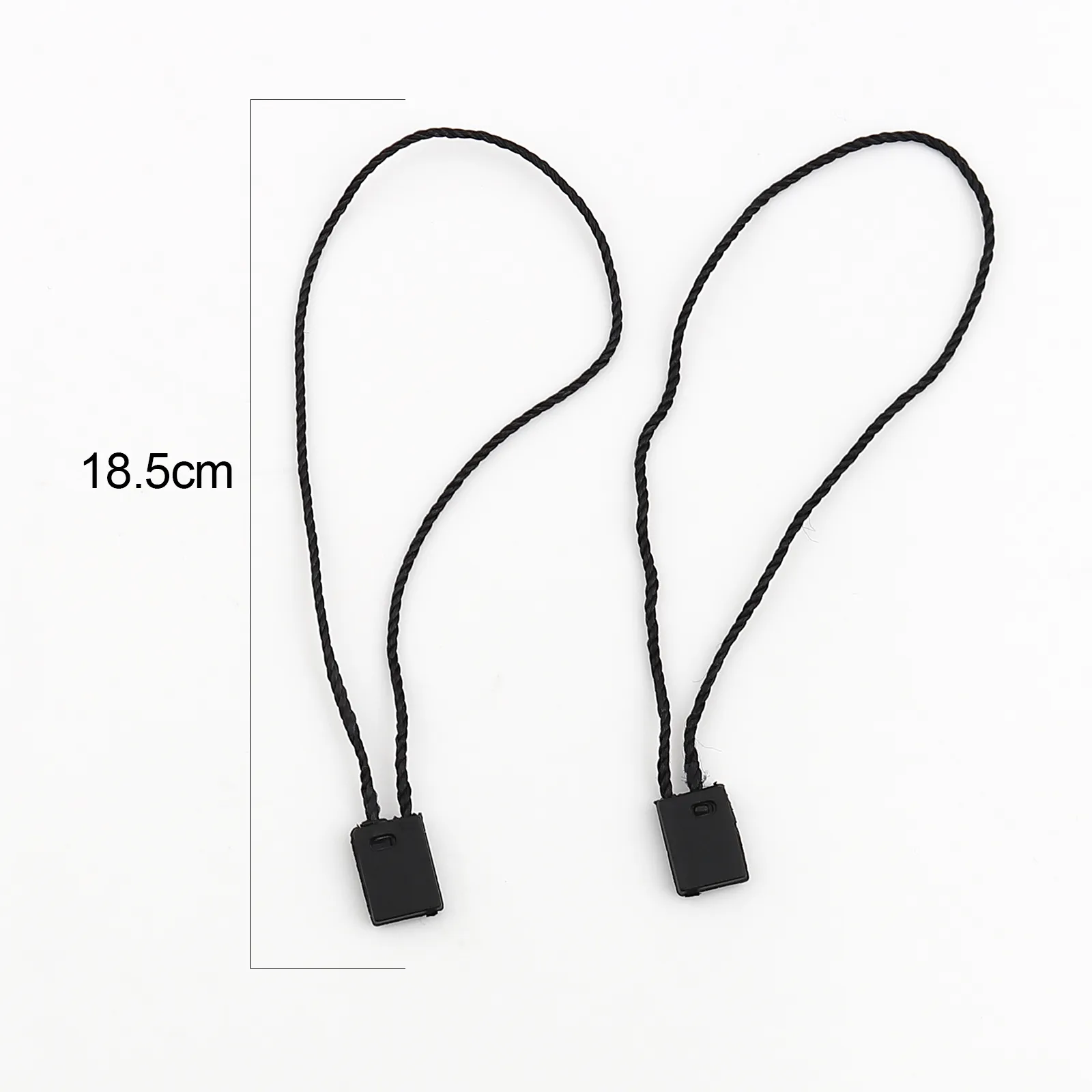Premium Tagging Fasteners - 100/Metal Pin Buckle Tag Ropes for Clothing ...
