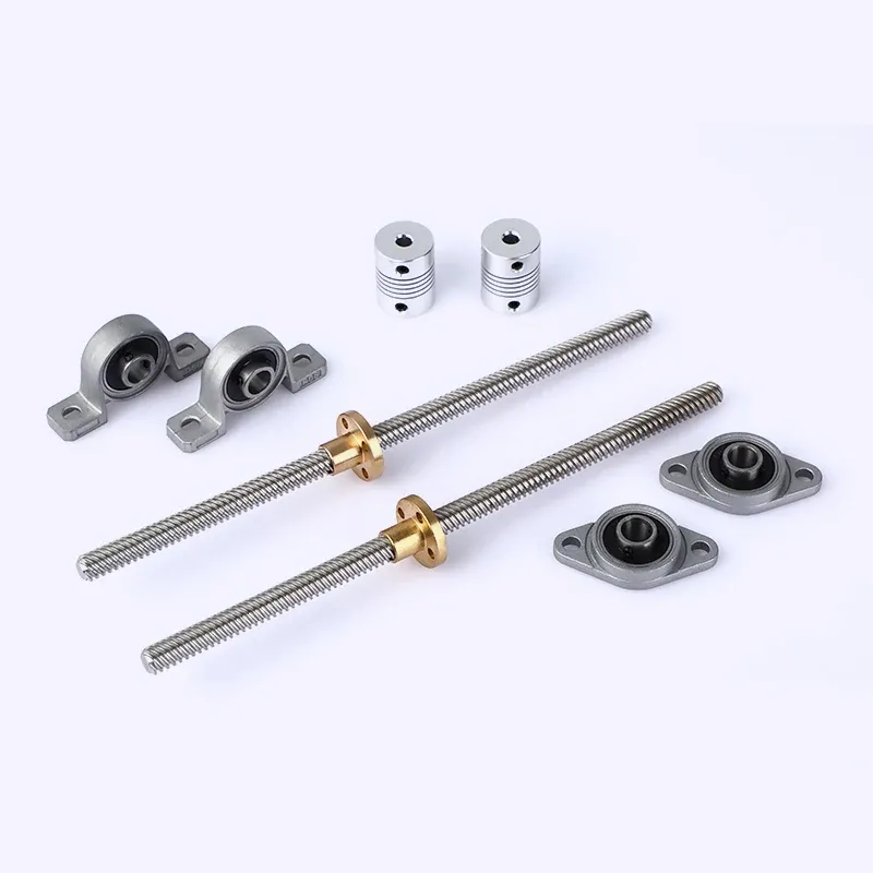 DHgate.com:200/250/300/400/500mm 3D Printer CNC T8 Lead Screw Kit w ...