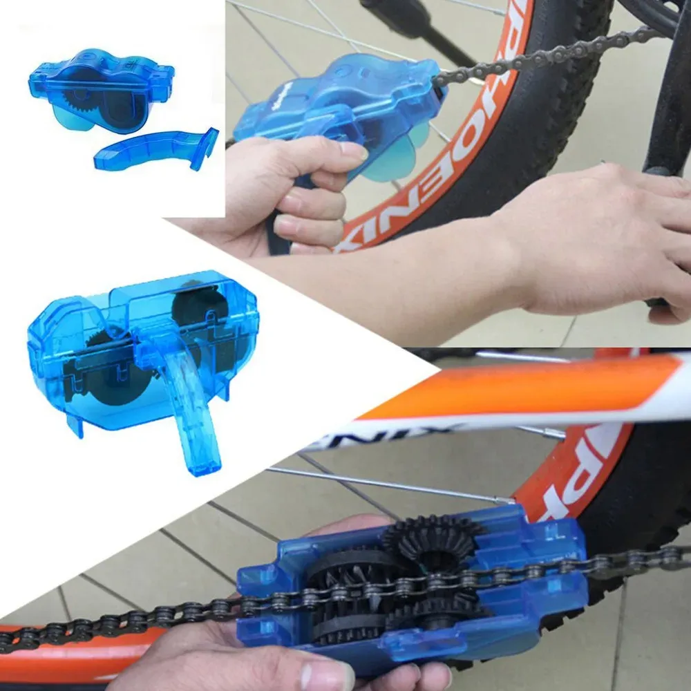 Bicycle Cleaning Kit: Bike Chain Cleaner, Scrubber Brushes, and Wash ...