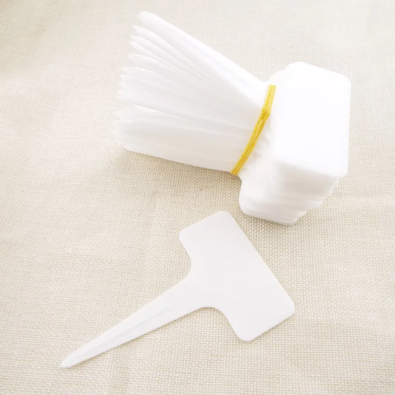 DHgate.com:Plastic Plant Labels PVC T-Type Tags Garden Markers for ...