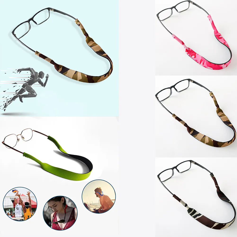 Premium Stretchy Sports Eyeglass Strap - Secure Sunglass Cord Holder ...