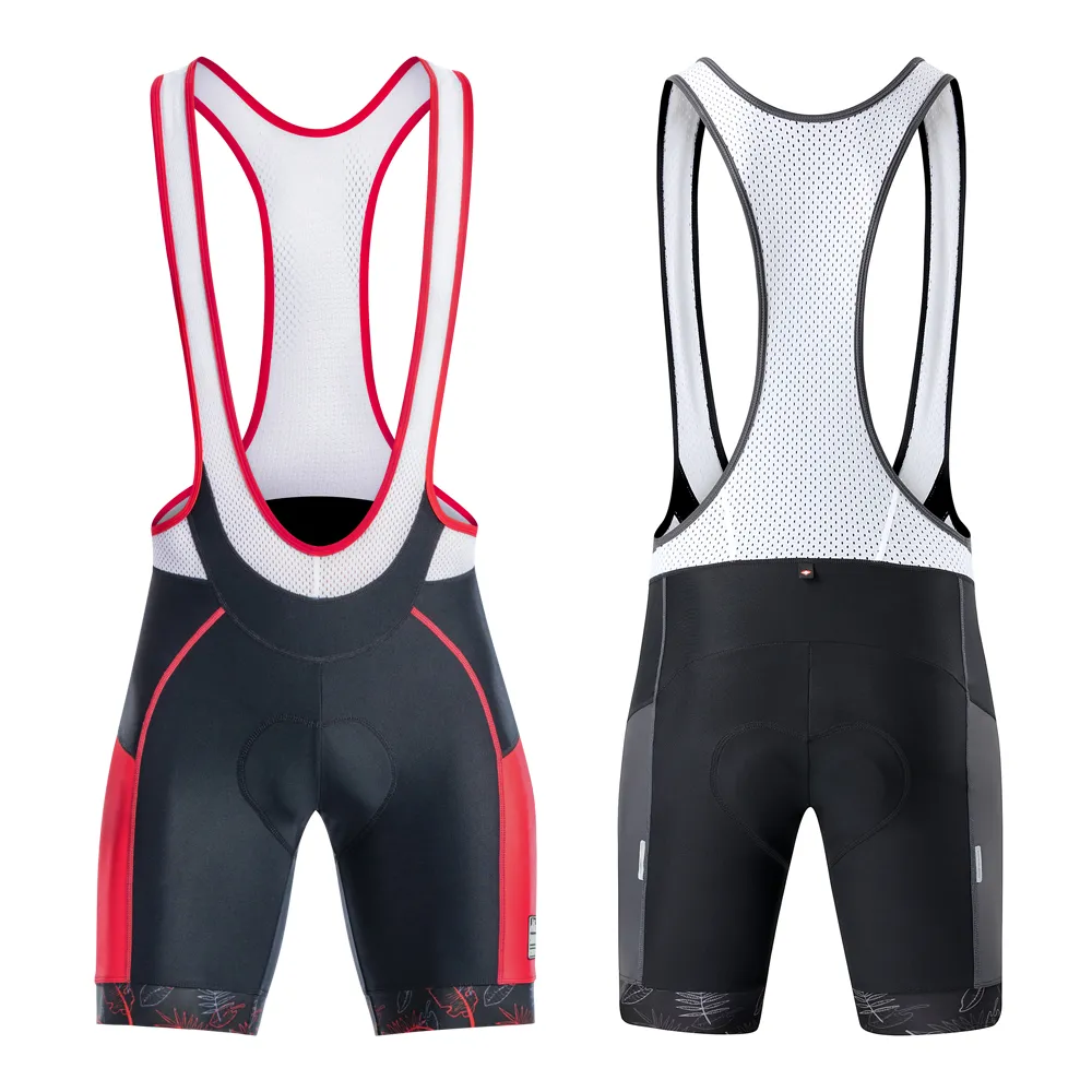 Men's Cycling Bib Shorts - Pro 4D Padded, Breathable Biker Shorts for ...