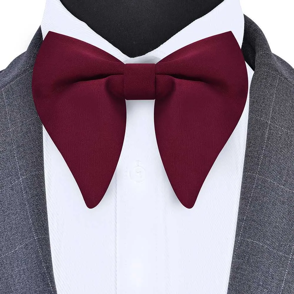 Men's Solid Color Bow Ties - Red, Black, Yellow - Wedding Party ...