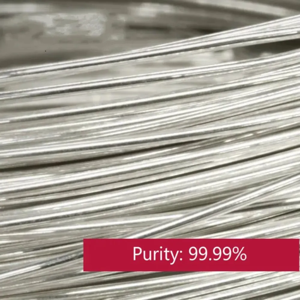99% Pure Platinum Wire Electrode - 50cm Pt Wire for Electrophoresis ...