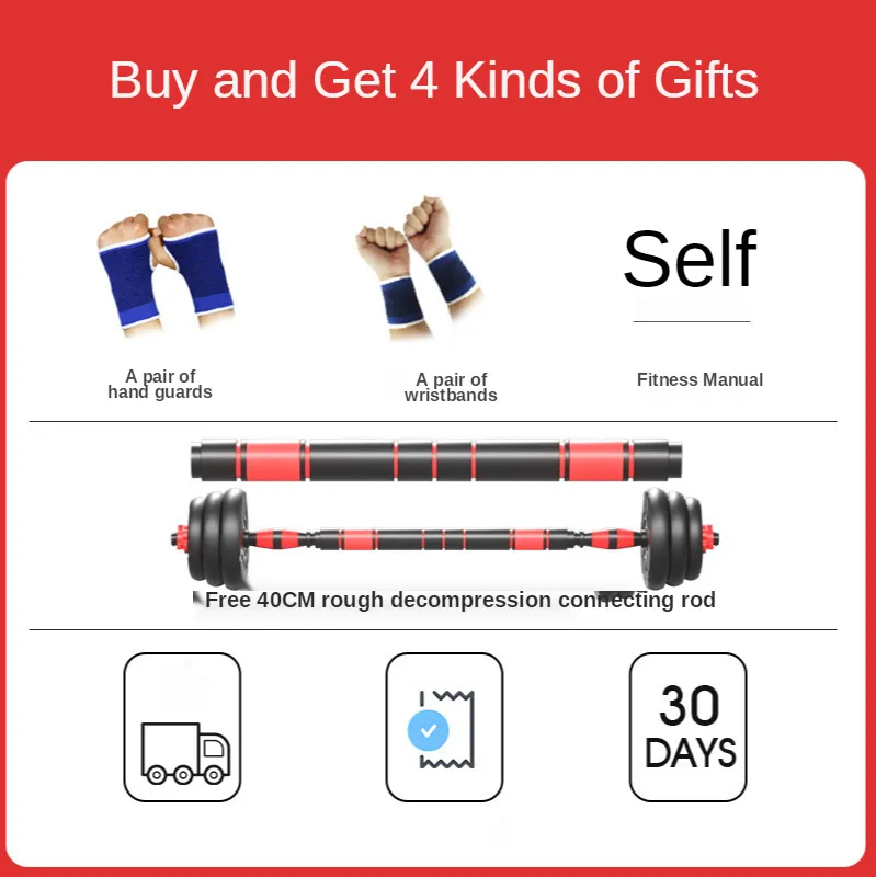 DHgate.com:Rubber-covered Arm Strength Training Set - Budget-friendly ...