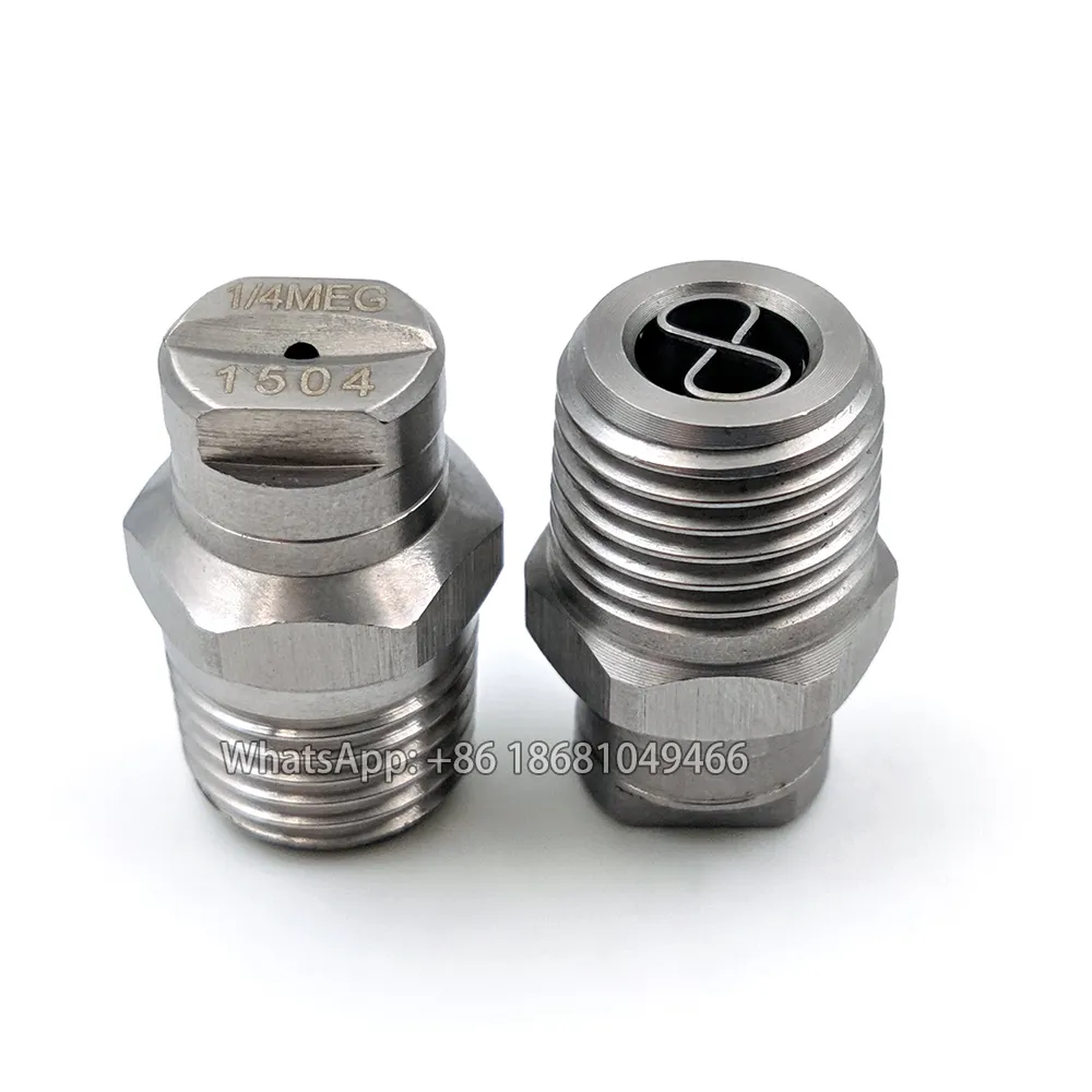Industrial Cleaning Nozzle Kit - 1/4 H-VV, MEG High Pressure Road ...