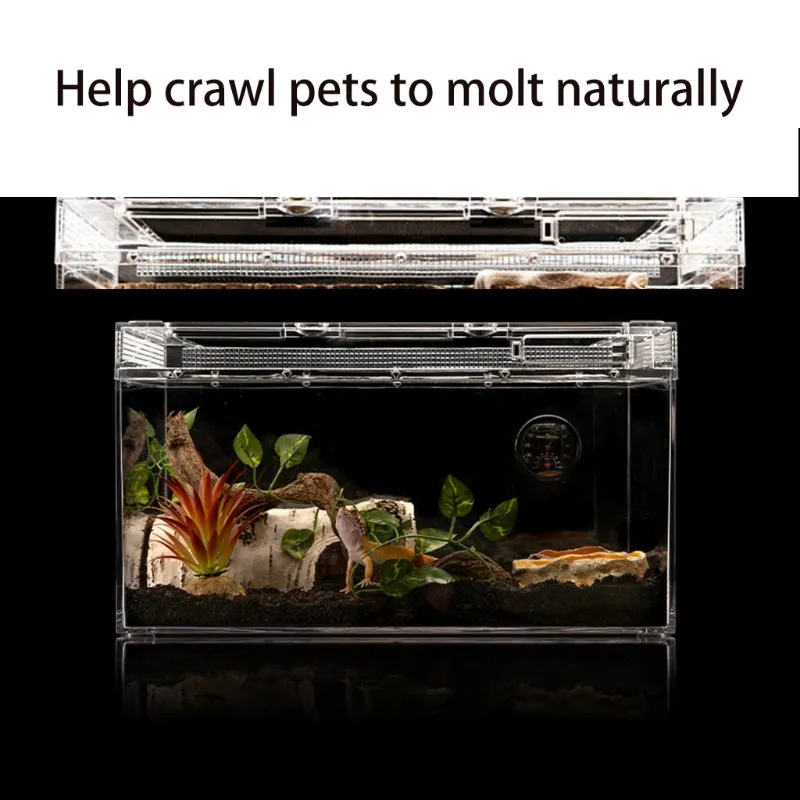 Realistic Reptile Hideaway: Artificial Birch Log for Snakes, Lizards ...