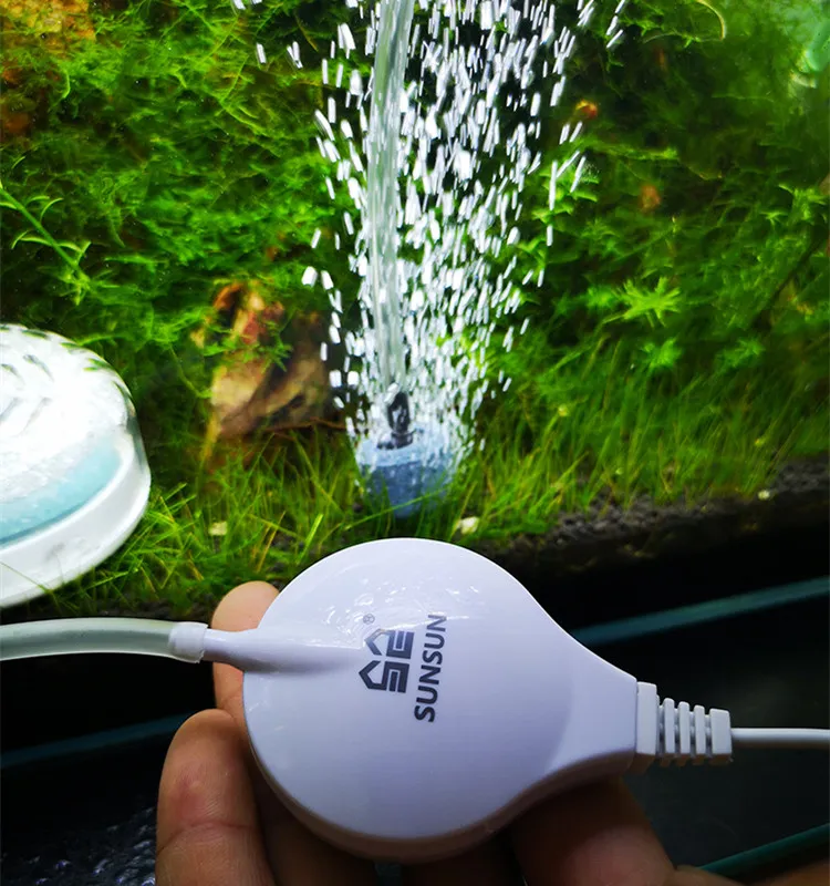 DHgate.com:2024 Silent Aquarium Air Pump (White), Energy-Efficient Fish ...