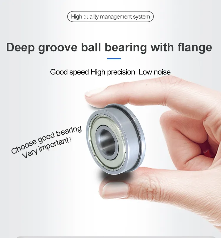 Locking Pin Deep Groove Ball Bearing with Flange - F683, F684, F685 ...