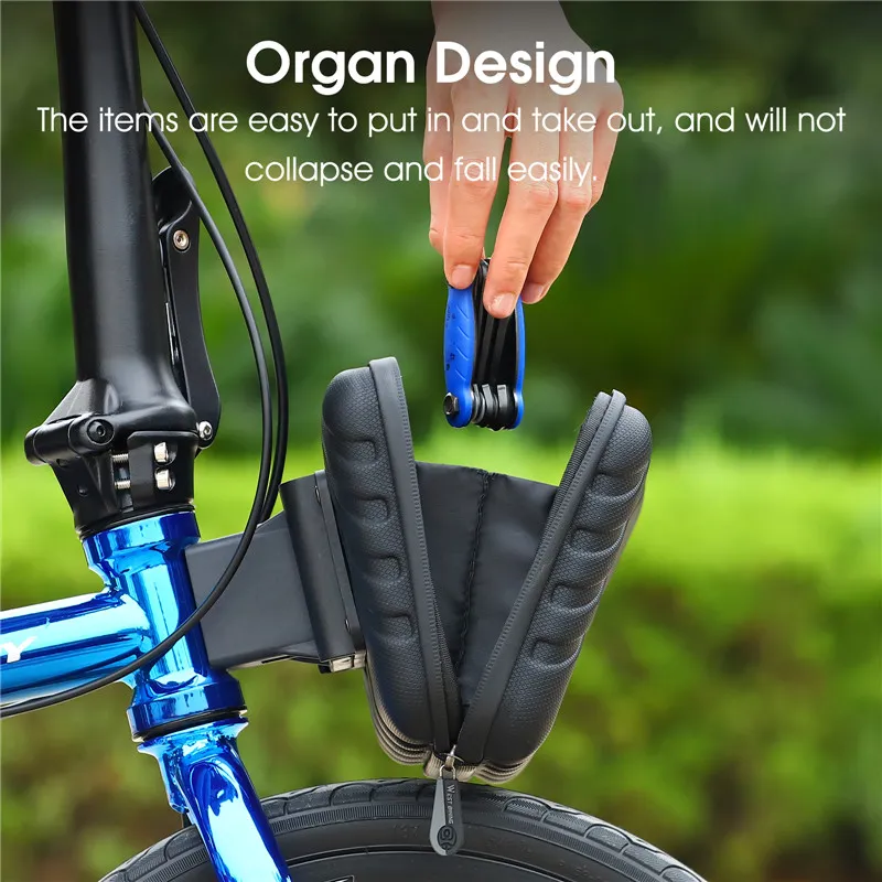 Waterproof Hard Shell Bike Bag - Front Pannier for Electric Scooters ...
