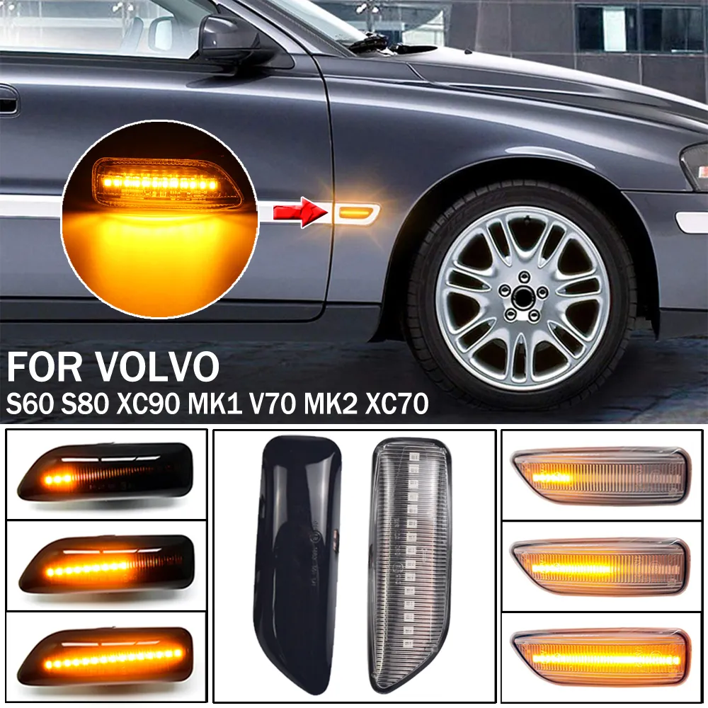 DHgate.com:Super Bright LED Dynamic Side Marker Turn Signal Lights ...