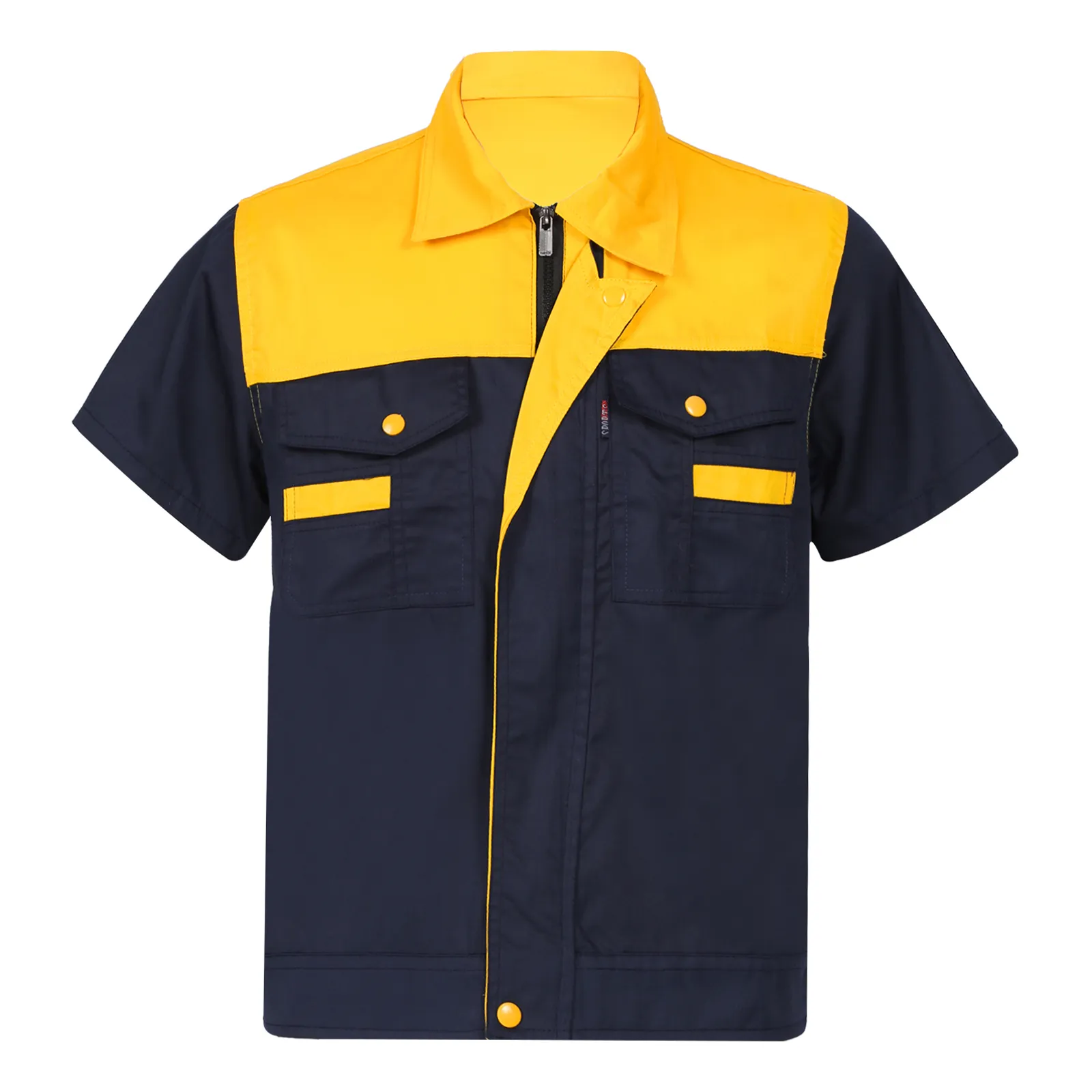 DHgate.com:Mens Two-Pocket Durable Cotton Work Shirts for Mechanics and ...