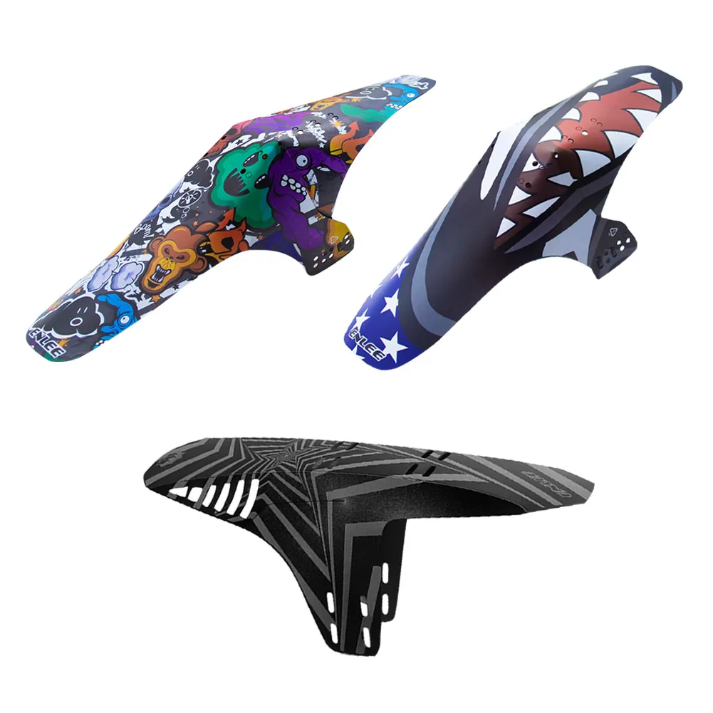 2-PackReflective MTB Front Rear Wheel Fenders for Mountain/Road Bikes ...