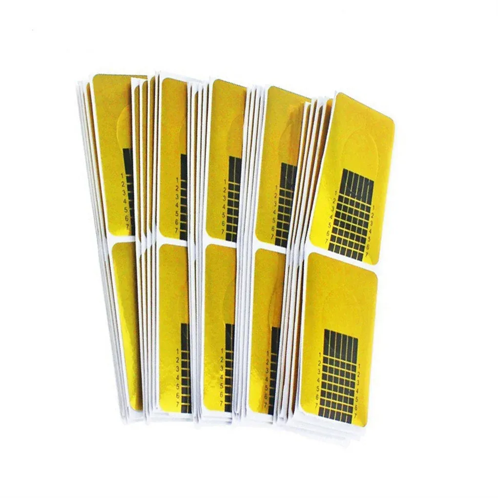 DHgate.com:100PCS Premium Nail Extension Form Sticker for Perfect UV ...