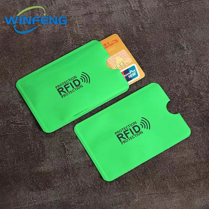 RFID Blocking Sleeves, Anti-Scan Credit Card Protectors, NFC Signal ...
