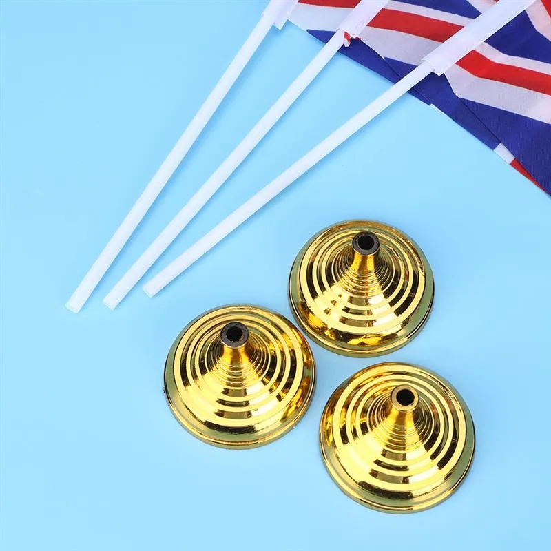 Mini Flag Stand Holder: Tabletop Flagpole Base for Small Flags ...