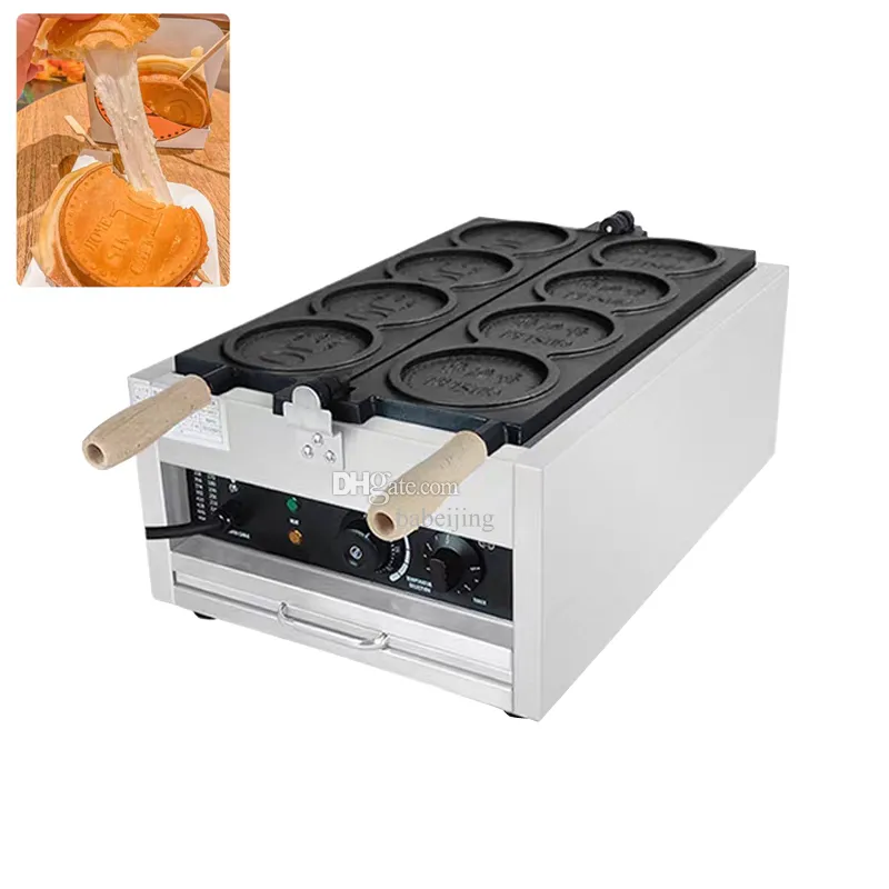 Commercial Electric Waffle Maker Round Coin Waffle Molds | Industrial ...