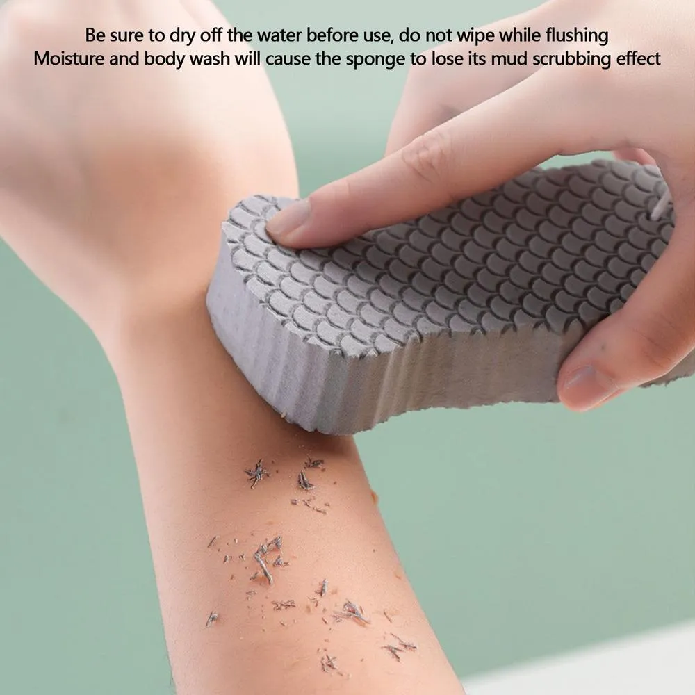 Exfoliating Soft Body Scrub Sponge Ultra Soft Bath Shower Sponge ...