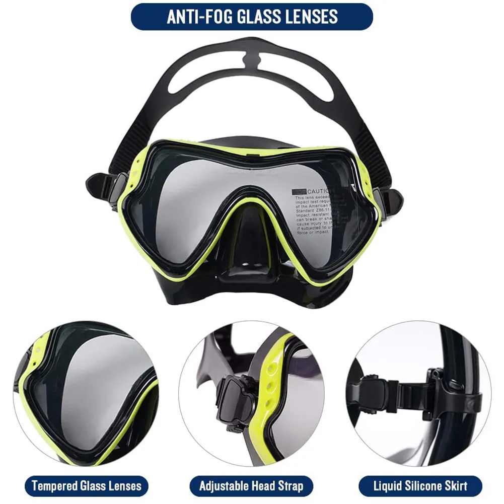 Small Face Snorkeling Goggles Outdoor Diving Snorkeling Mask Diving ...