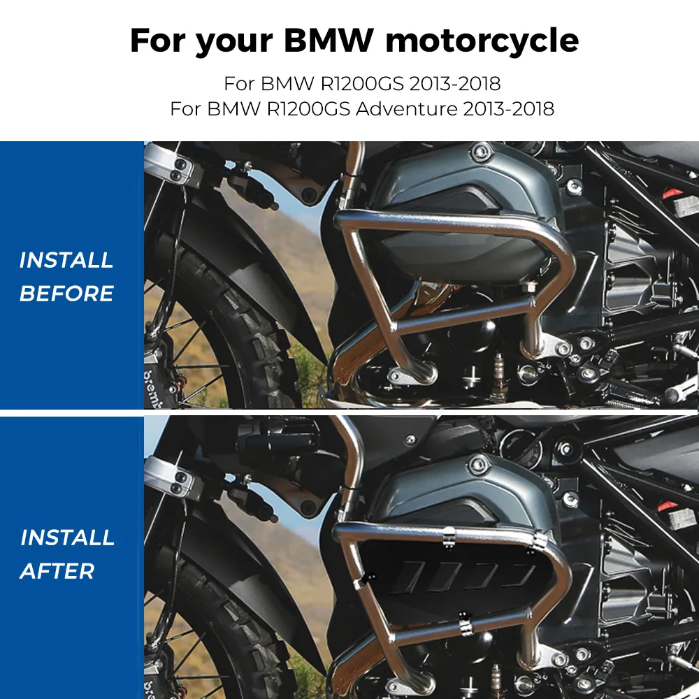 R1200GS Cylinder Head Guards Protector Cover for BMW R 1200 GS LC ...