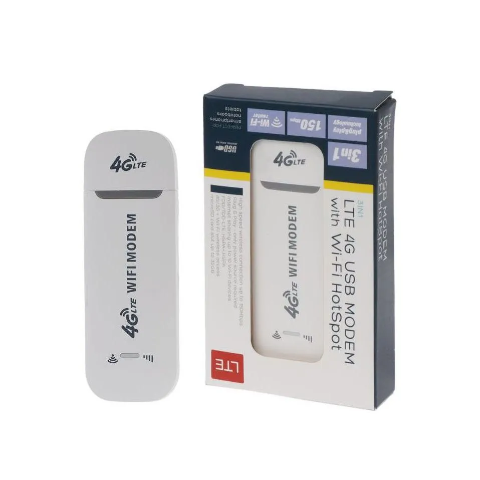 4G LTE USB Modem WiFi Router - Portable Pocket Hotspot, Car Dongle ...