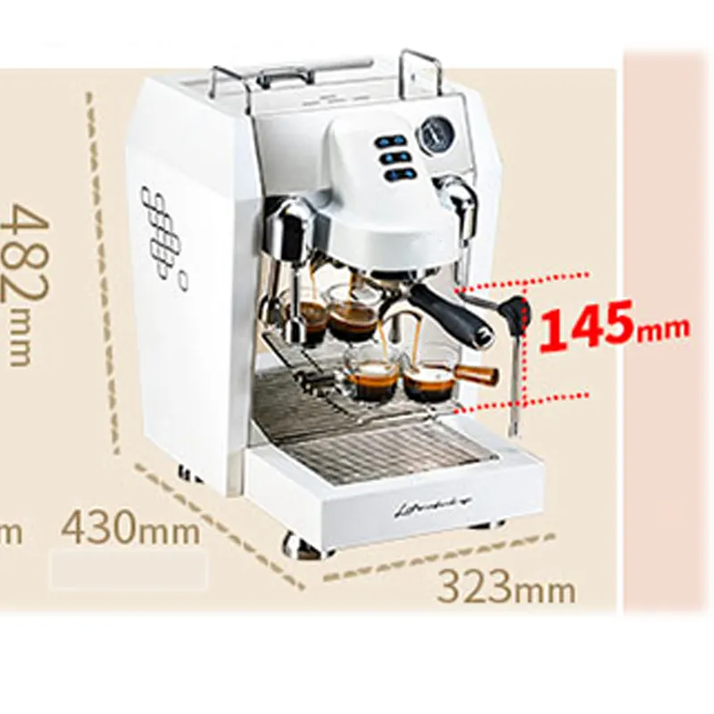 DHgate.com:Commercial Italian 4-hole Steam Milk Brewing Coffee Maker ...