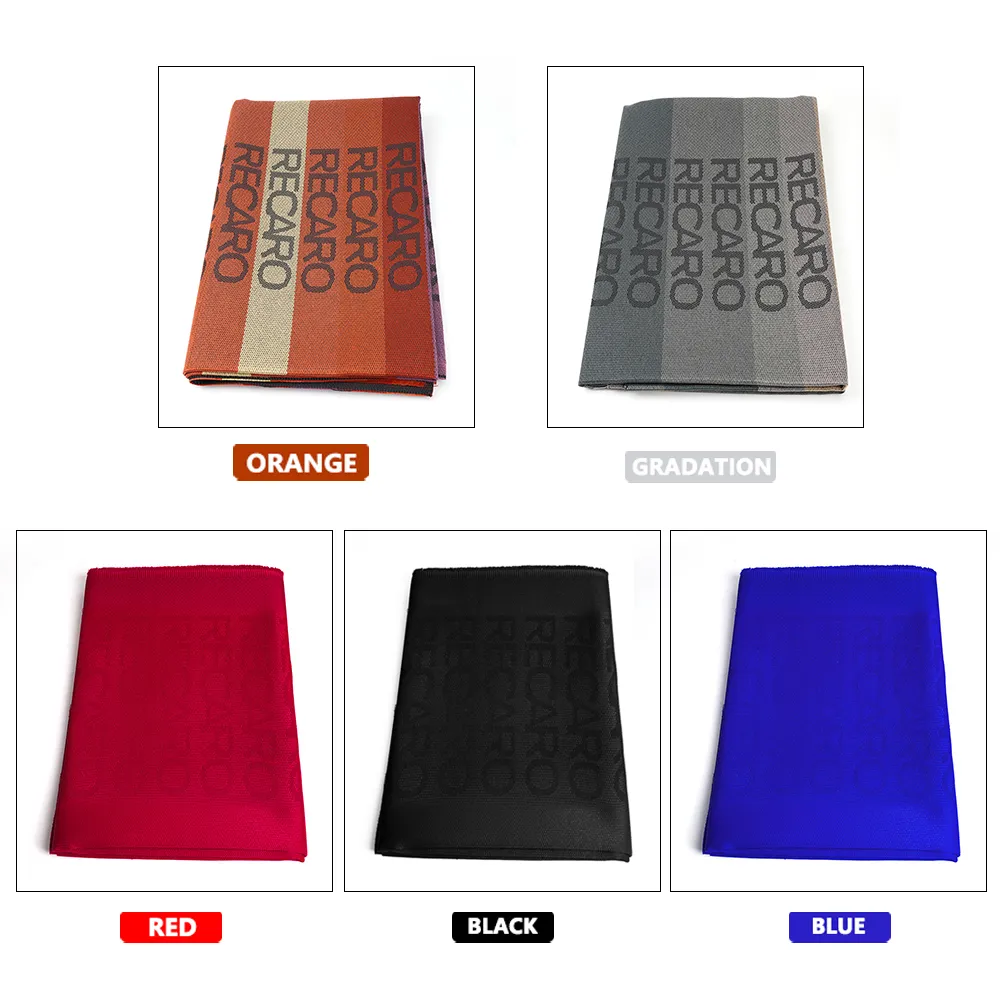 RASTP JDM Recaro Racing Car Seat Fabric 100cm X 152cm Durable Cloth For ...