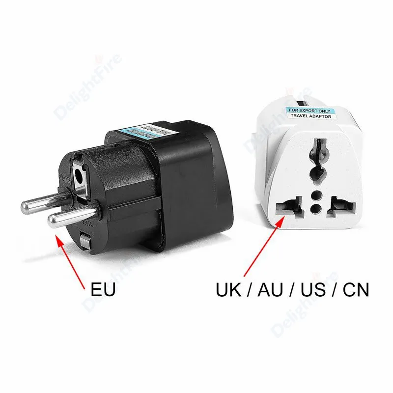 DHgate.com:Universal EU Plug Adapter: Safe Power Solution for Travel ...