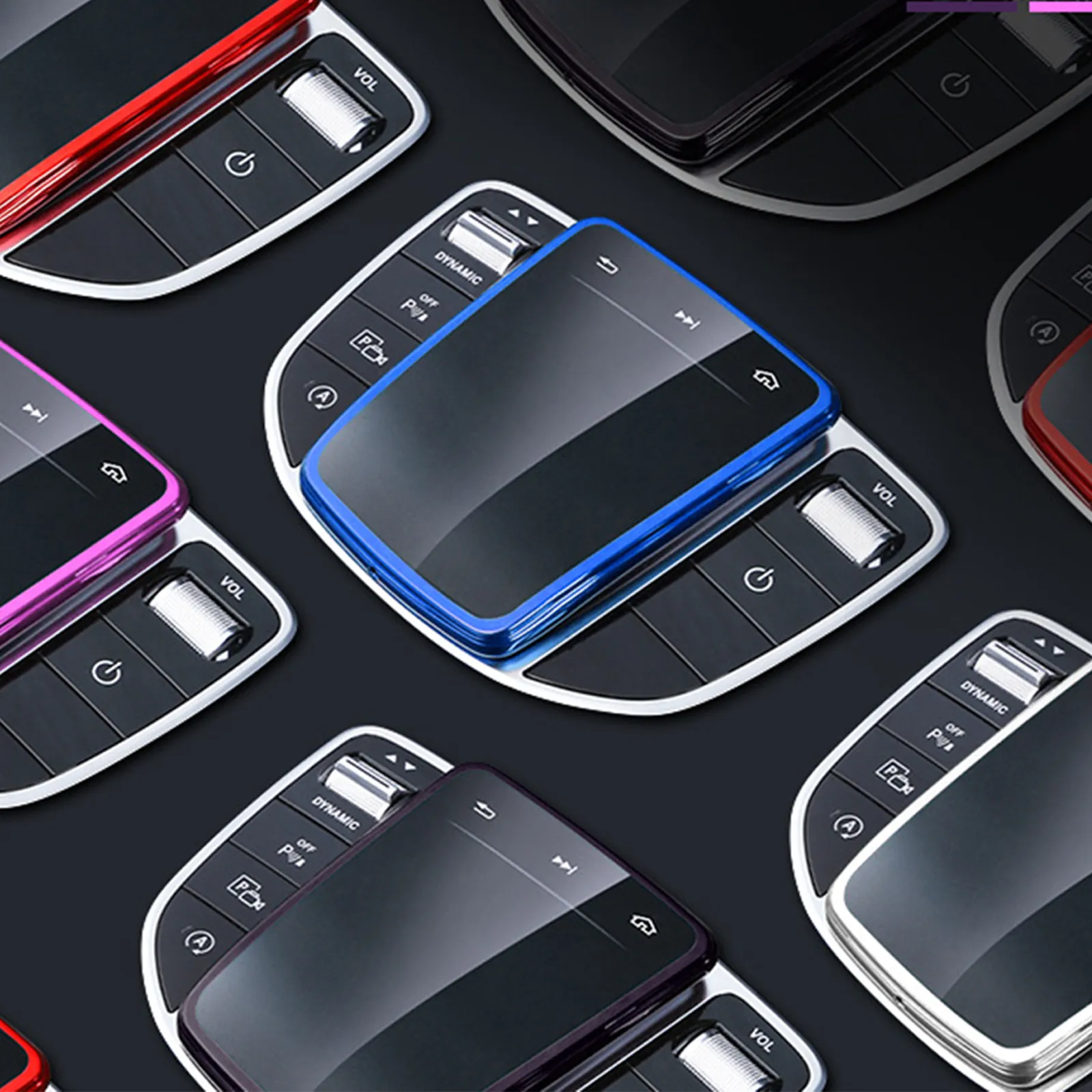 Mercedes Center Console Screen Protector - Transparent TPU Anti-Scratch ...