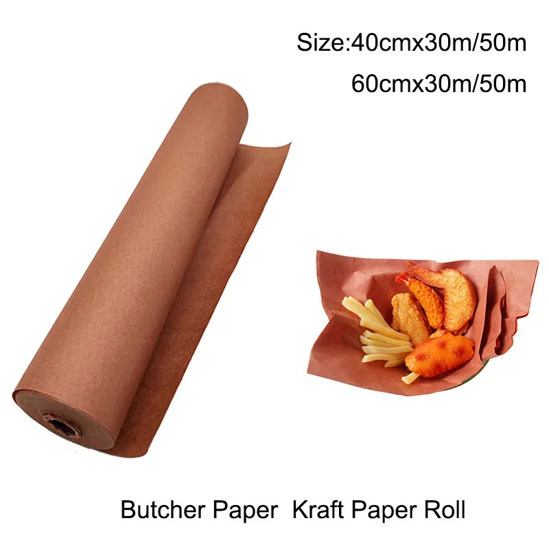 DHgate.com:Kraft Butcher Paper Roll, Multifunctional Barbecue Paper ...