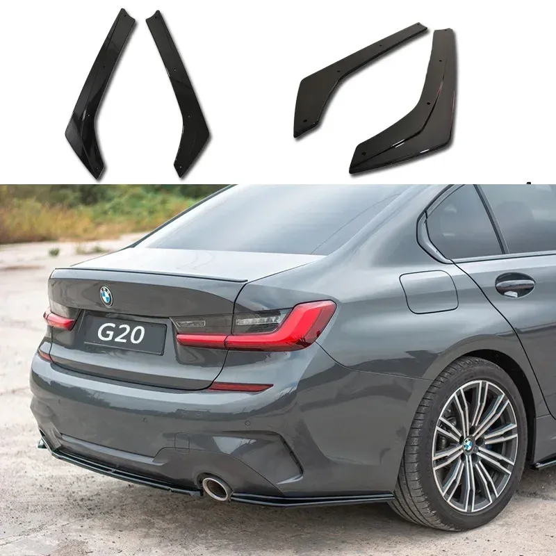 DHgate.com:For BMW G20 G28 Glossy Black Rear Bumper Diffuser Lip ...