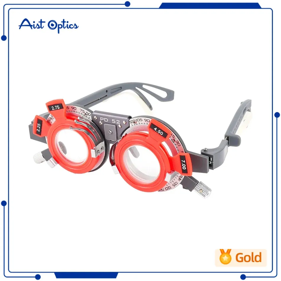 Wholesale Trial Frame Gray Color Fixed Trial Frame Optical Trial Lens ...