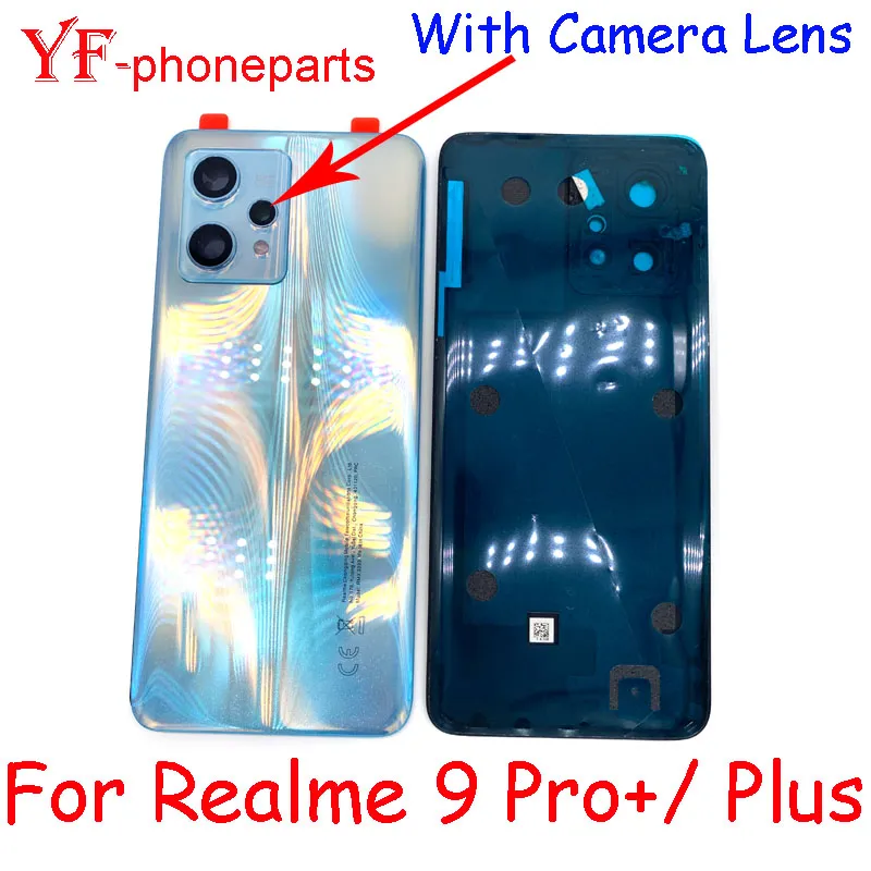 DHgate.com:4K HD Realme 9 Pro Plus Back Battery Cover with Camera ...