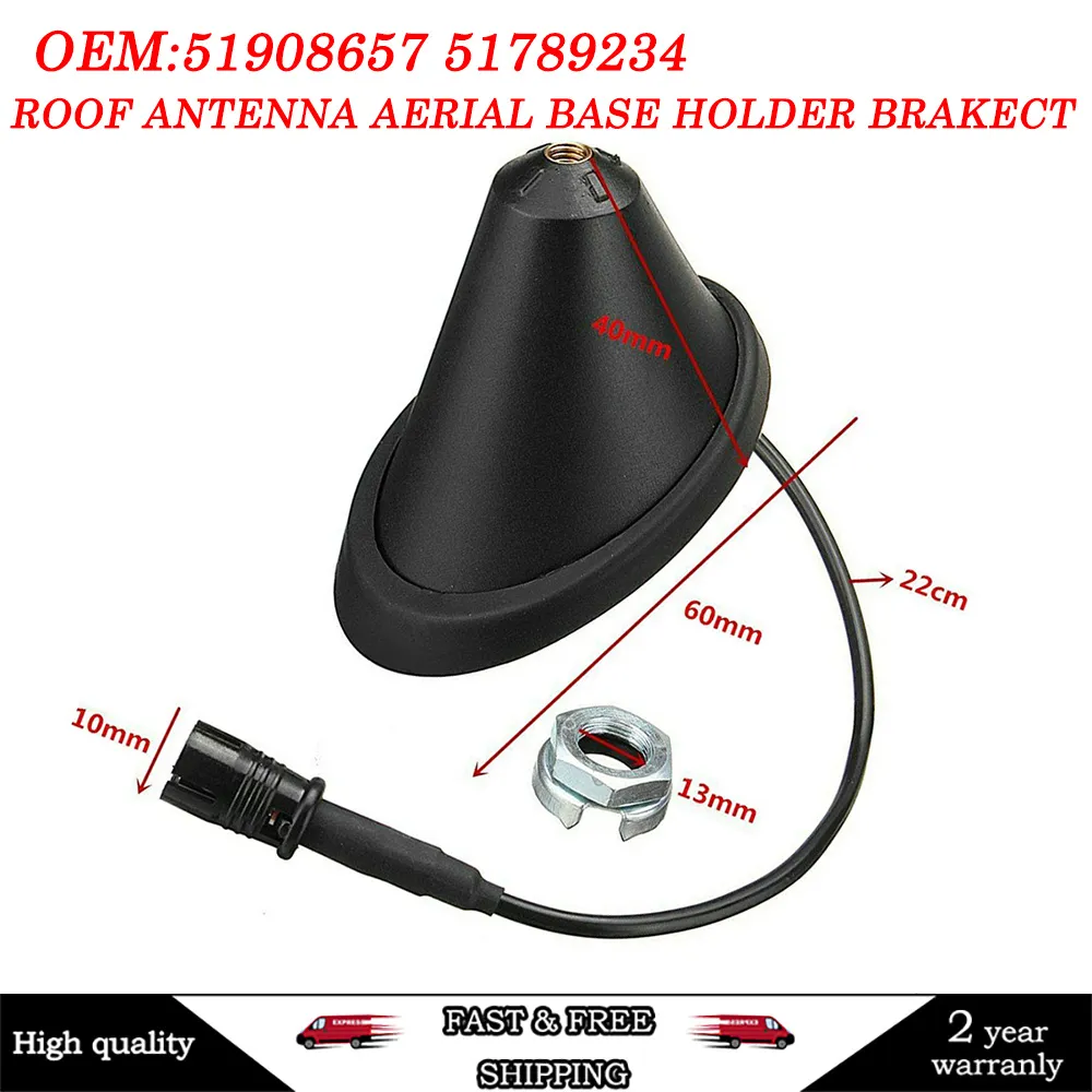 Car Roof Antenna Aerial Base Holder Bracket for Fiat Grande Punto Evo ...