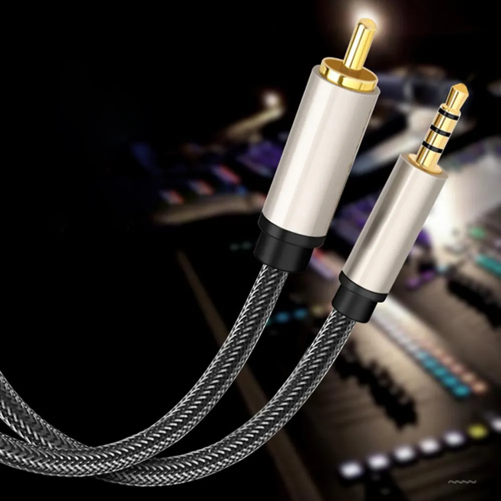DHgate.com:Upgraded 3.5mm HiFi RCA Digital Coaxial Audio Cable with ...