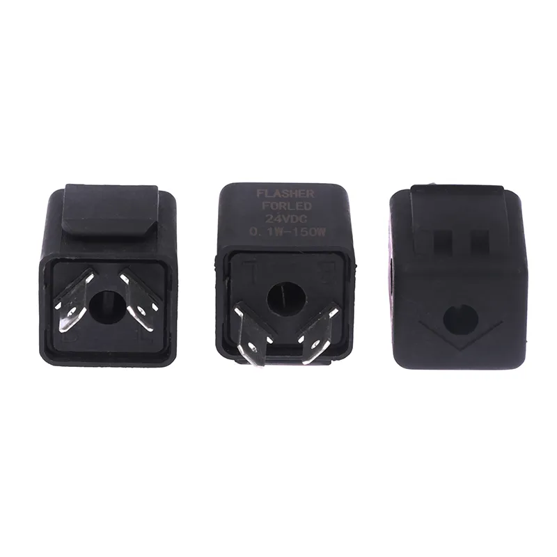 Motorcycle LED Turn Signals: 12V/24V/48V Flasher Relay With Buzzer ...