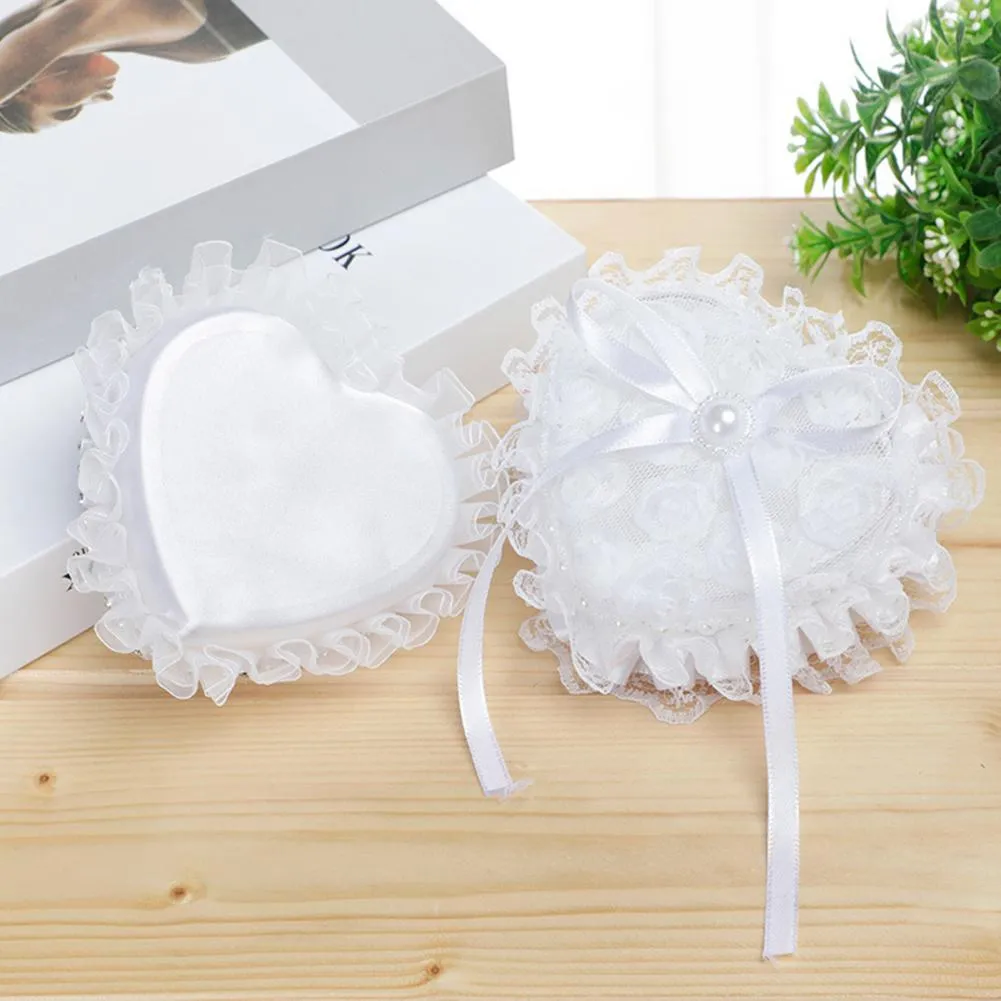 Exquisite Lace Ring Box | Premium Ring Container for Elegant Weddings ...