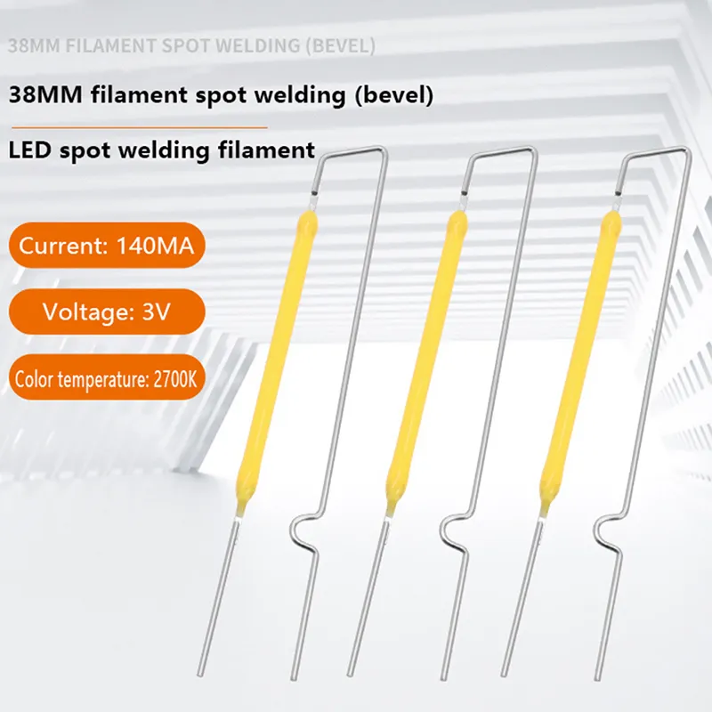 DHgate.com:10-Pack Upgraded 3V 38mm LED Filament Light Bulbs - Energy ...