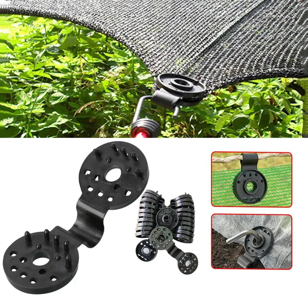 Sun Shade Net Clips Buckle Plants Anti-bird Fence Tent Canopy Grommet ...