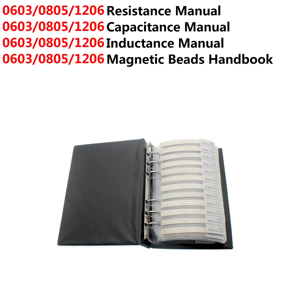 Capacitors Kit Comprehensive 0603 0805 1206 SMD Component Assortment ...