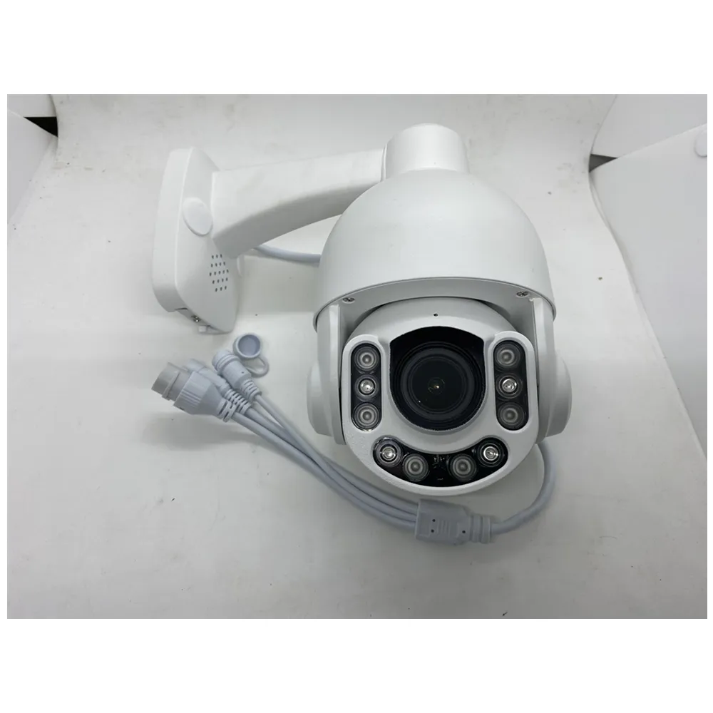 8MP Outdoor PTZ Security Camera 4X Digital Zoom, Two Way Audio, POE ...