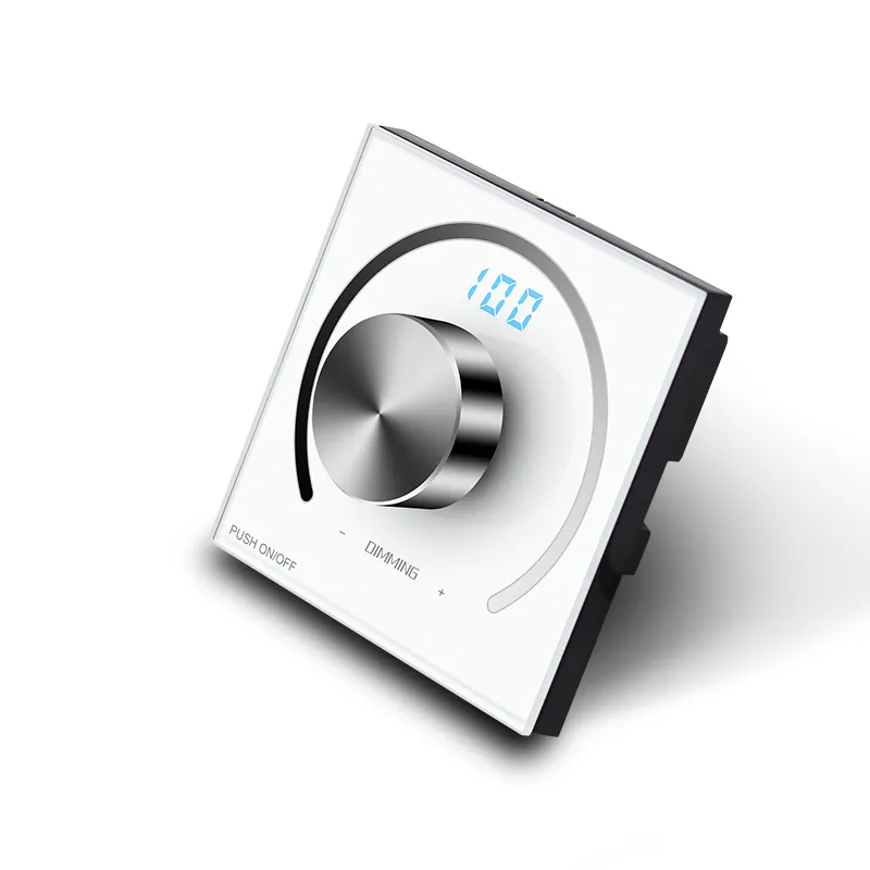 DHgate.com:12-24V LED Dimmer, PWM Controller, Wall Mount Panel, Manual ...