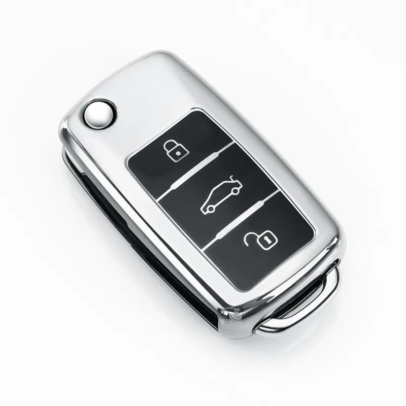 Volkswagen Jetta Key Cover: Durable TPU Car Key Case for Polo, Tiguan ...