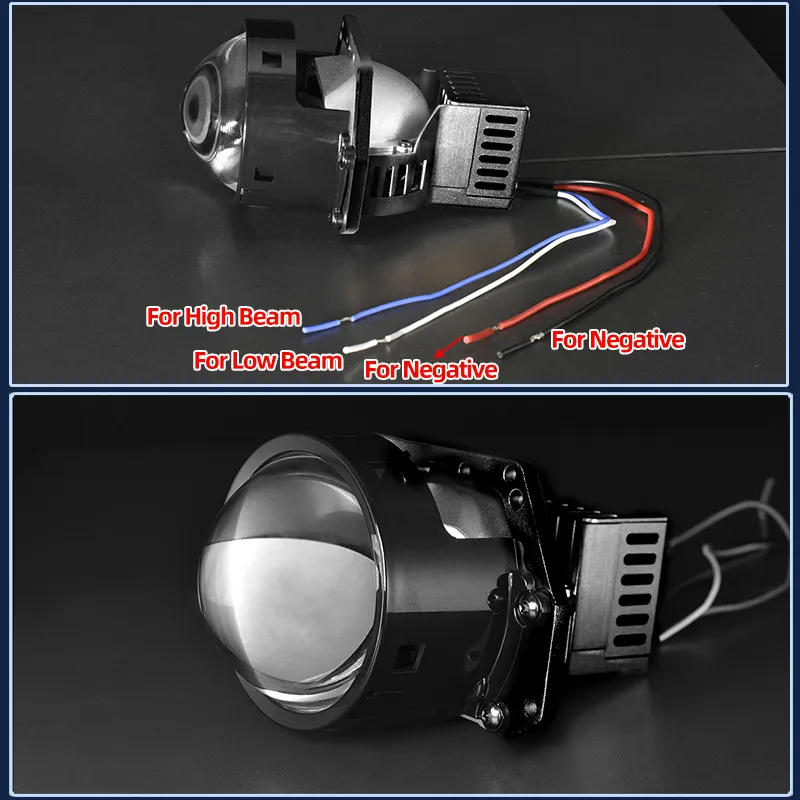 DHgate.com:3 220W 80K LM Bi-LED Projector Lens Retrofit Kits for Car ...