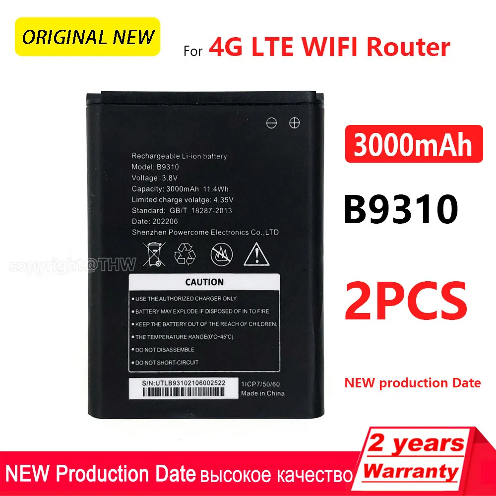 Original B9310 3.8V 3000mAh Rechargeable Battery for D-LINK B9310 11 ...